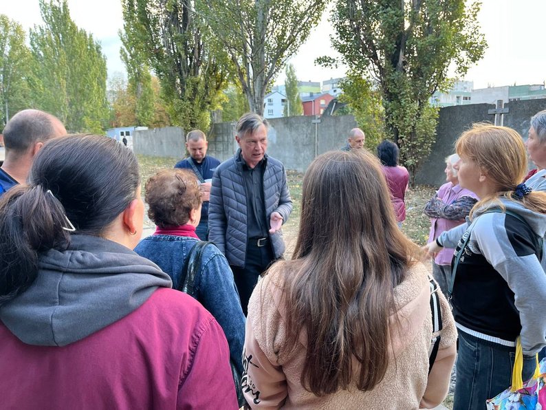 Residents of Kherson went to a rally against the construction of a ...